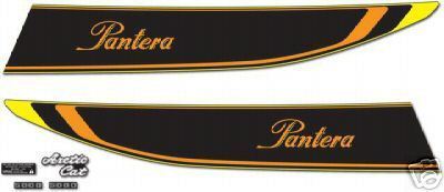 1976 ARCTIC CAT PANTERA LIKE NOS HOOD DECALS GRAPHICS | eBay