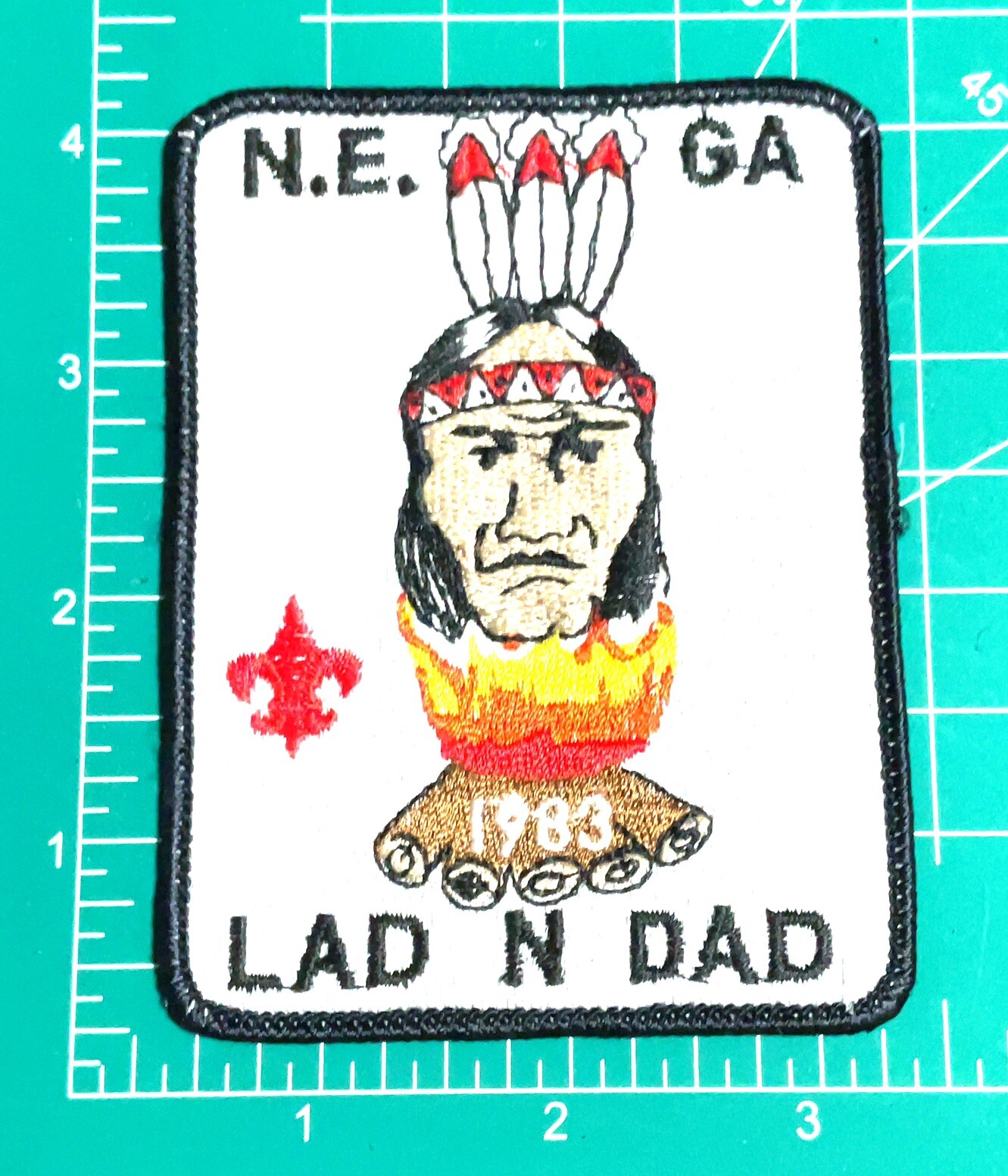 North East Georgia LAD N DAD 1983 BSA Boy Scouts of America Indian ...