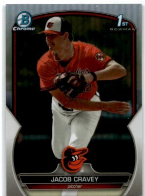 2023 Bowman Draft #BDC-189 Jacob Cravey Chrome Refractor | eBay