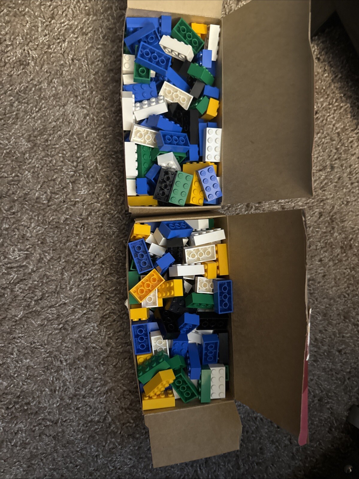 lego 2x4 bricks. 2 Boxes Of Assorted Legos. | eBay