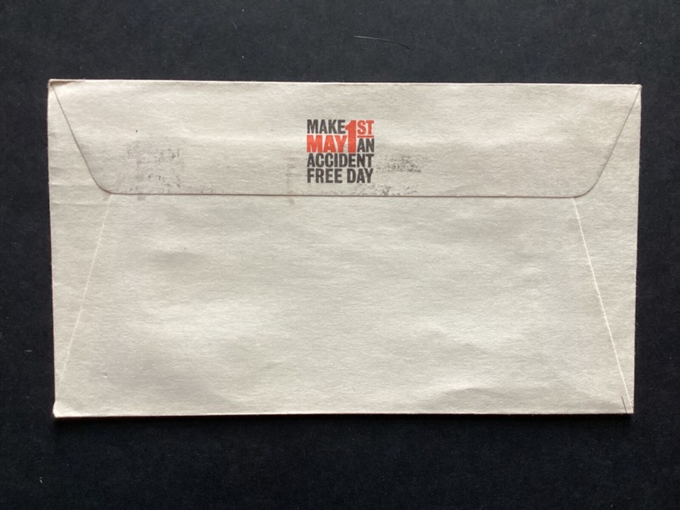 NZ 1964 Road Safety FDC, Official brand Auckland Slogan, unaddressed ...