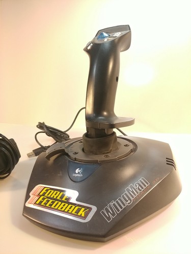 Logitech Wingman Force 3D Force Feedback J-UC10 USB Joystick | eBay UK