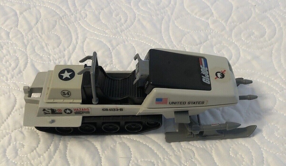 Ski Mobile Polar Battle Bear 100% Complete GI Joe 1983 Hasbro Action ...