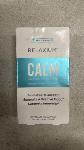 Relaxium Calm Mood Support 30 Tablets Exp 12/25 | eBay