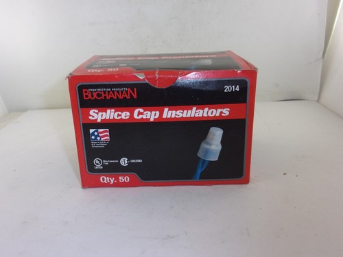 NEW Buchanan 2014 Splice Cap Insulators 50 Count | eBay