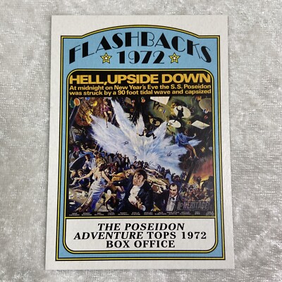 The Poseidon 2021 Topps Flashbacks 1972 Historical Moments Baseball ...