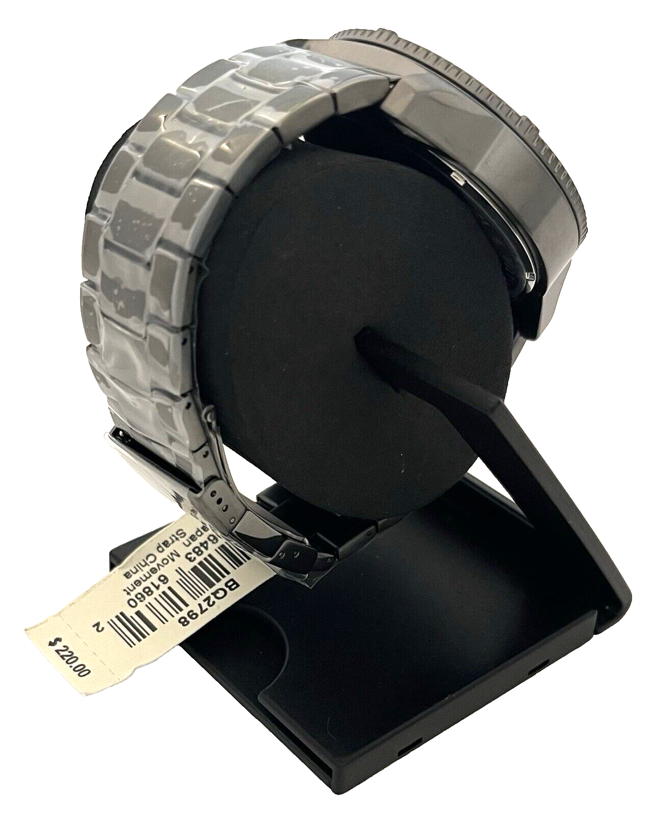 FOSSIL MENS BROX MULTIFUNCTION SMOKE STAINLESS STEEL WATCH BQ2798 | eBay