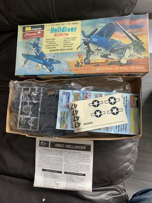 Monogram Classics - SB2C Helldiver 1/48 - Vintage Classic Kit. Old Box ...
