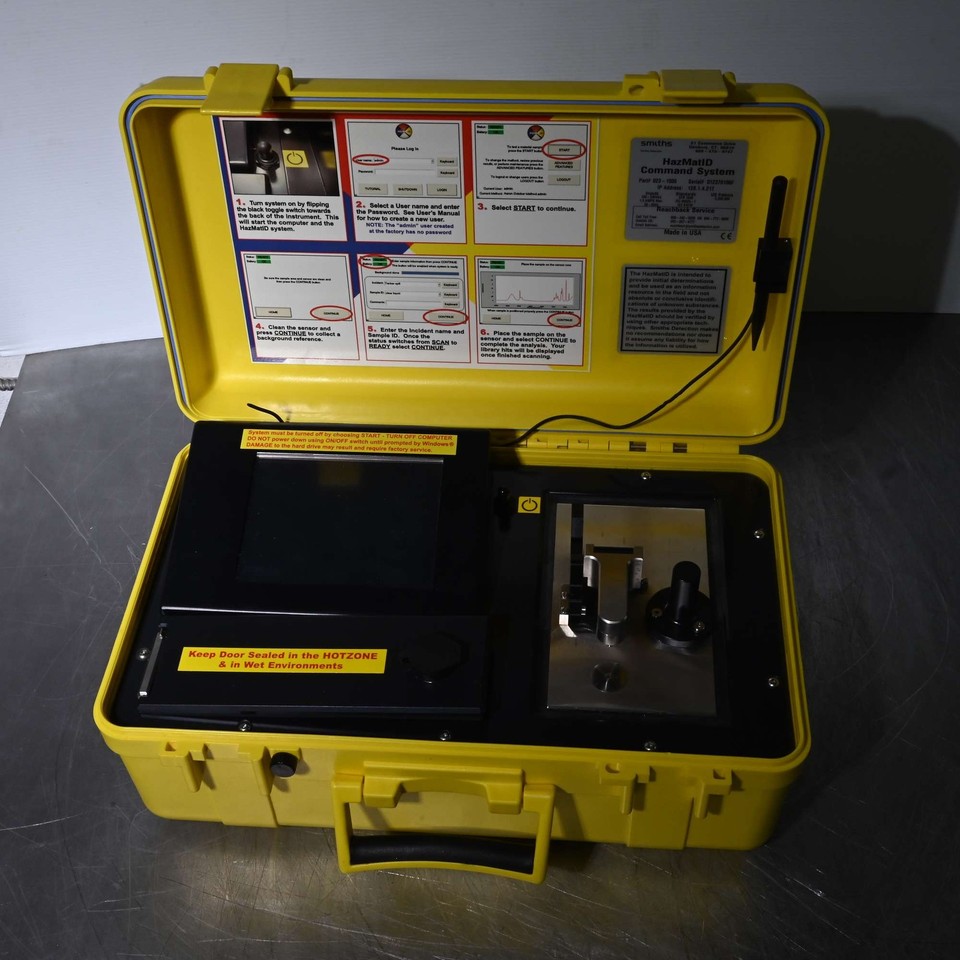Smiths Detection 023-1005 HazmatID Command System | eBay