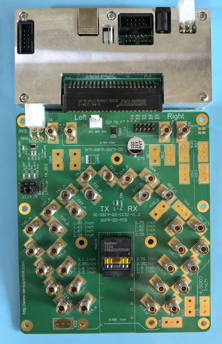 QSFP-DD 800G Optical Module Test Board MCB | eBay
