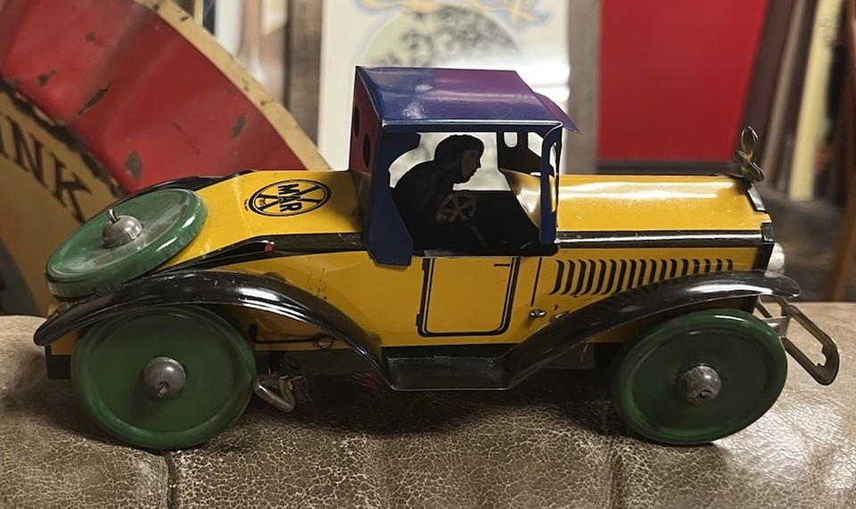 Marx King Racer Tin Litho Wind Up | eBay
