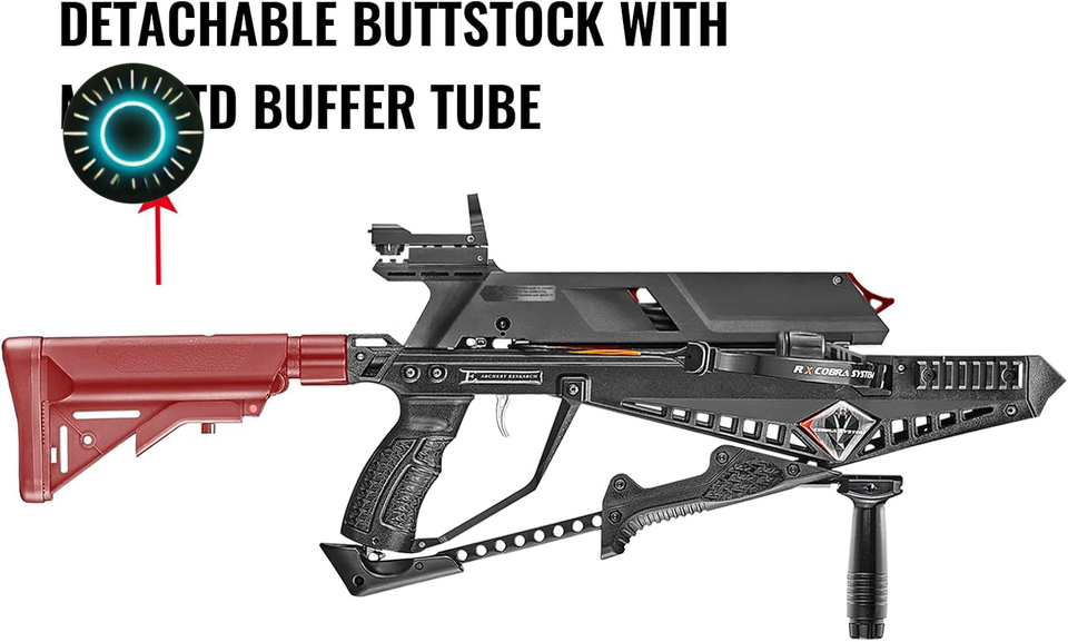 EK Archery Repeating Adder Crossbow 130 lb Cross Bow with 5 Shot auto ...