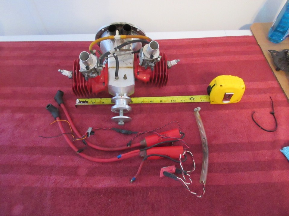 RC Airplane Large Two Stroke Twin Cylinder Engine TURNIGY | eBay