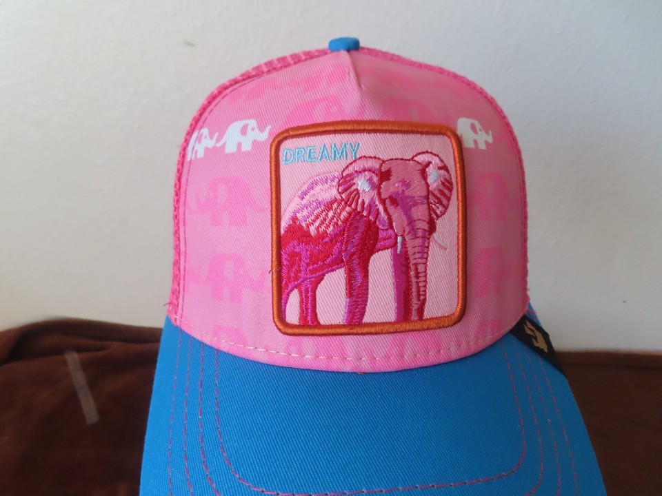 Goorin Bros TECHNICOLOR PACHYDERM DREAMY Elephant Trucker Hat NWOT SOLD ...