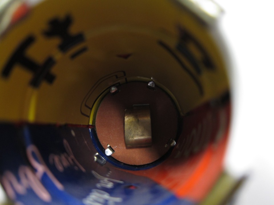 Vintage 19" Battery Operated Santa Claus Bell Ringer Tin Litho L@@K ...