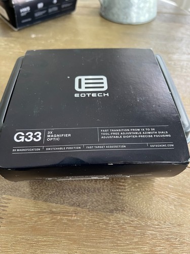 EOTech G33 3x Sight Magnifier - Black (G33.NM) 672294300502 | eBay
