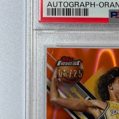 ALEXANDRE SARR 2022/23 Topps Finest OTE ROOKIE/AUTOGRAPH/AUTO ORANGE ...