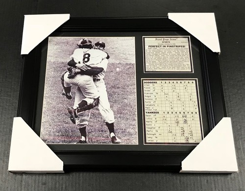 DON LARSEN PERFECT GAME FRAMED 8X10 PHOTO 1956 NEW YORK YANKEES ...