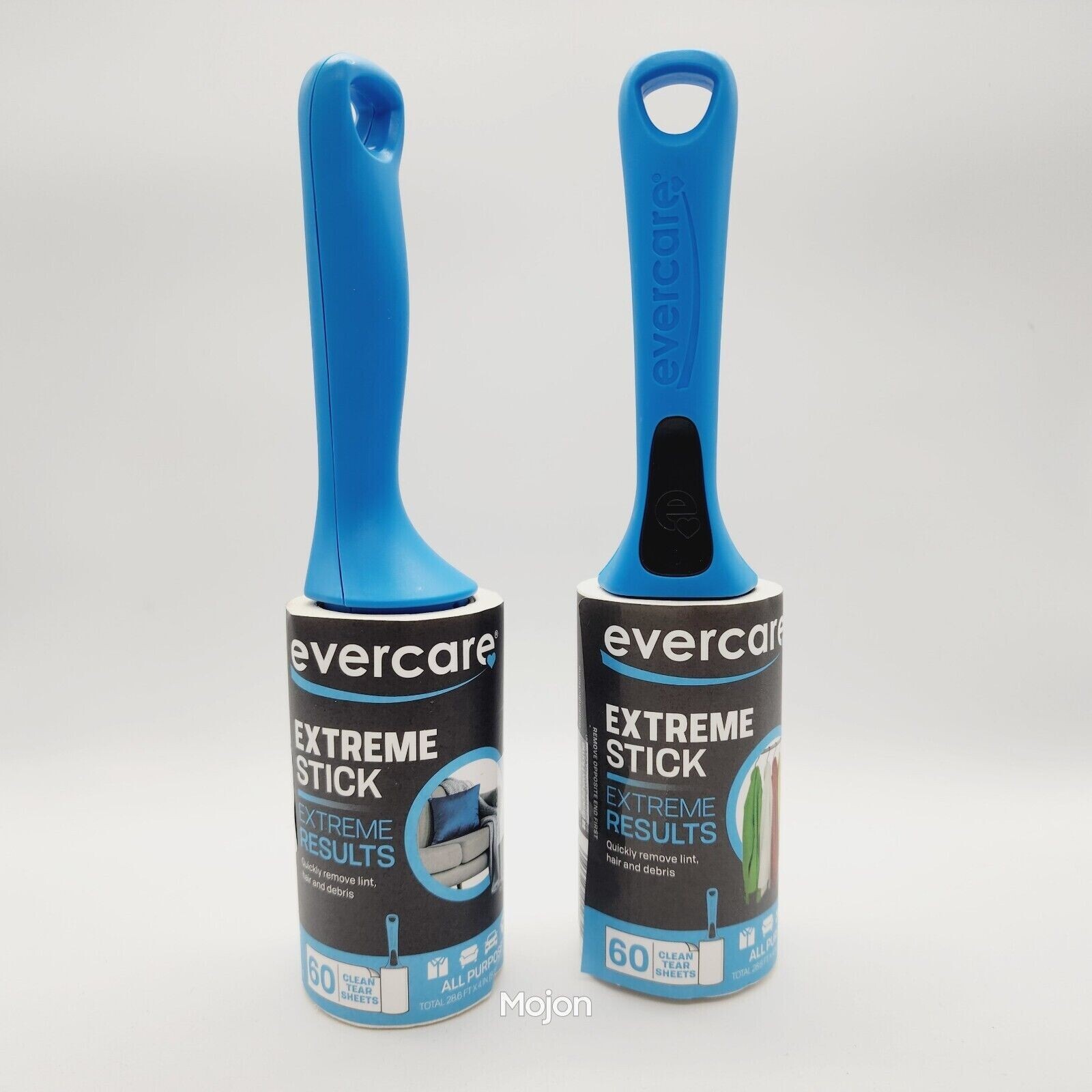 2-Pack Evercare Lint Roller Removes Lint Fuzz Hair From Clothing 60 ...