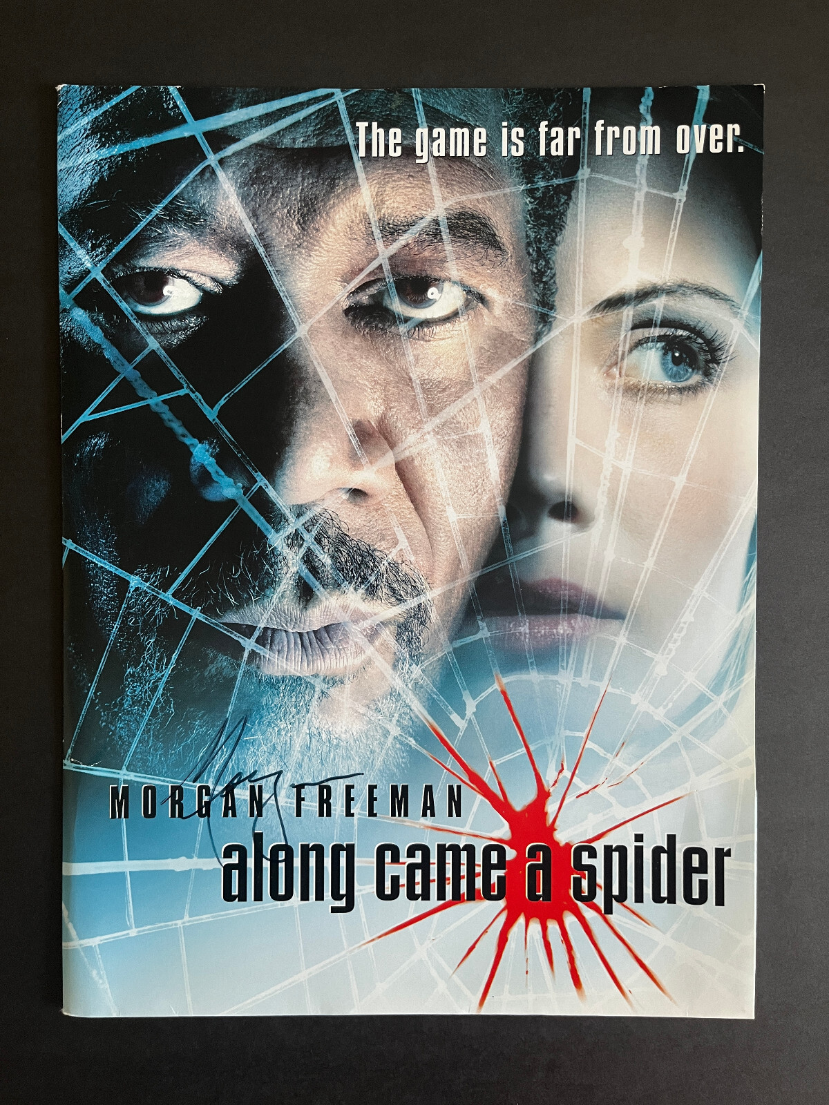 Morgan Freeman signed Along Came A Spider Movie Folder JSA LOA Auto ...
