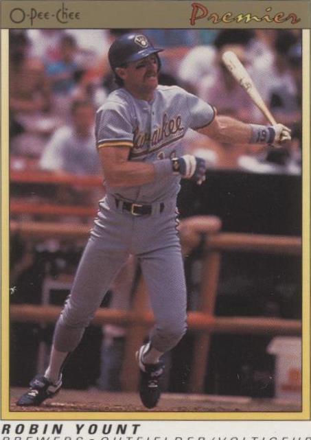 1991 O-Pee-Chee Premier - Robin Yount #131 for sale online | eBay