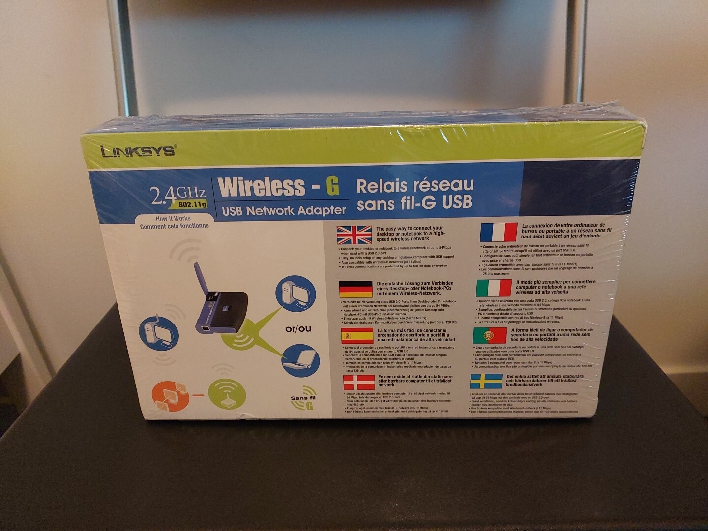 Cisco Linksys WUSB54G Wireless-G USB Wi-Fi Wireless Network Adapter | eBay
