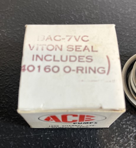 Ace Pumps Silicon Carbide Seal Replacement Kit BAC-7VC 40160 O-Ring | eBay