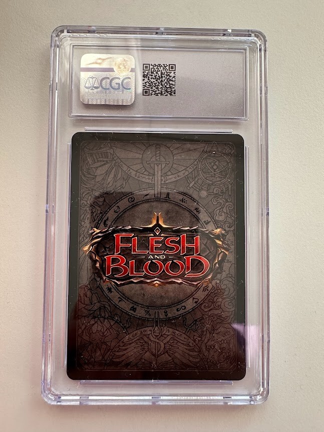 Prism, Awakener of Sol COLD FOIL HERO86 Promo Flesh and Blood FAB CGC ...