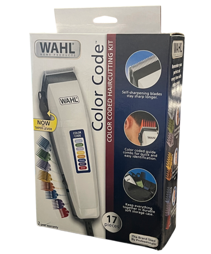 BRAND NEW WAHL Color Code 17 Piece Complete Kit Hair Clippers | eBay