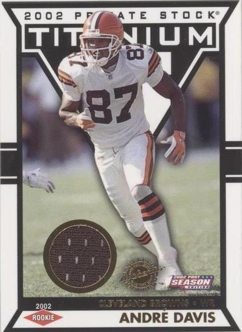 2002 Pacific Private Stock Titanium Postseason - Andra Davis #56 /435 ...