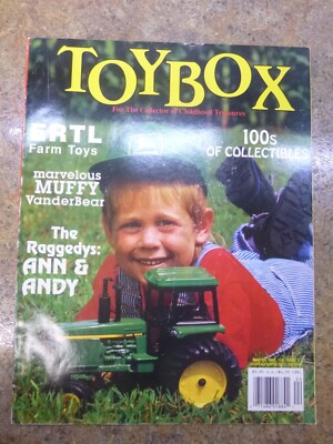 Toybox magazine: Winter 1992: Farm toys, Raggedy Ann/Andy, more! SHIPS ...