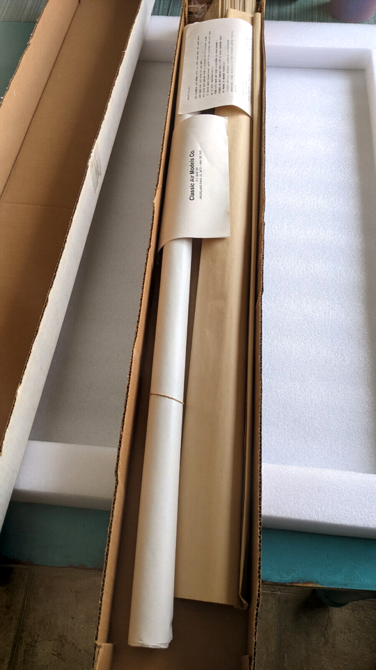 Classic Air Models LANZO 1938 BOMBER 1/2 Size R/C Model Plane Kit - New ...