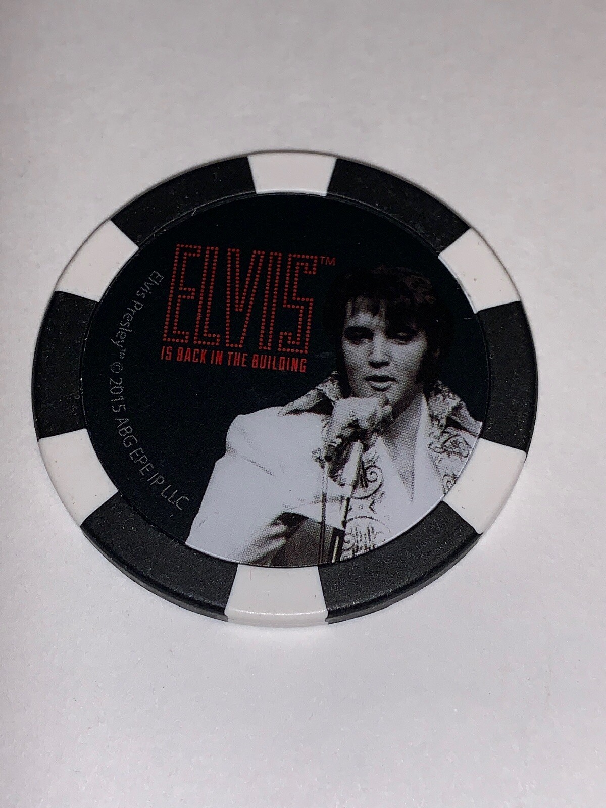Elvis BLACK Las Vegas Poker Chip / Former Hilton / Graceland | eBay