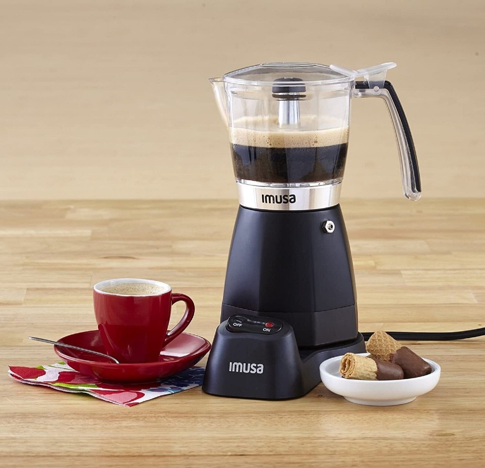 Imusa 3-6-Tazas Espresso Cafetera Electrica | eBay