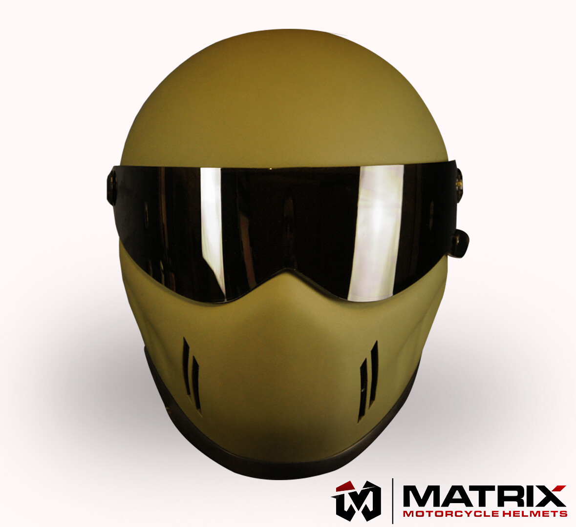 Matrix Alpha Streetfighter Motorcycle helmet Simpson Bandit Style Army ...