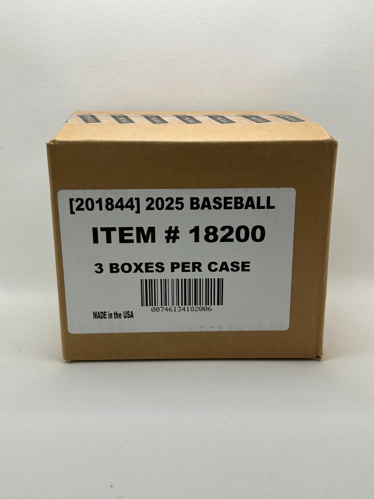 2025 Panini Impeccable Baseball Factory Sealed Hobby CASE 3 Boxes 5 ...