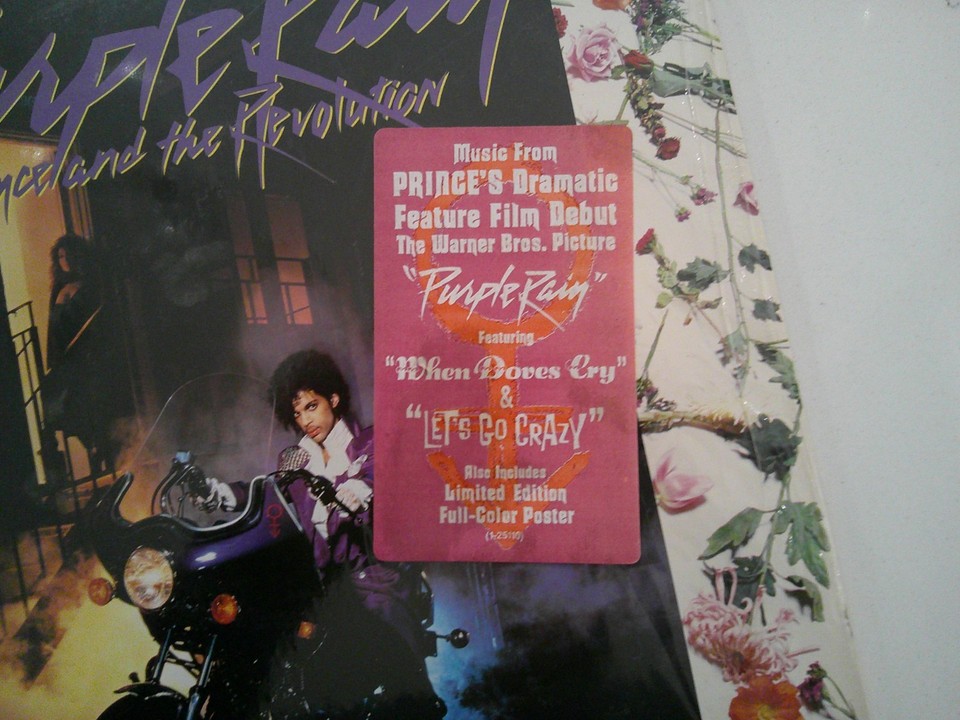 PRINCE PURPLE RAIN LP 12" 45 7" LOT!! DOVES CRY/GO CRAZY/MEDLEY ...