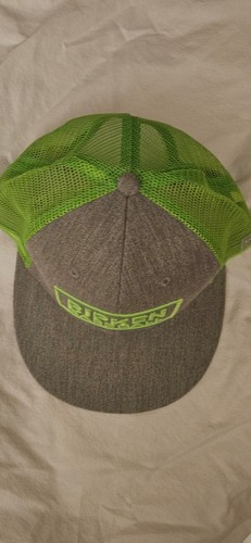 🧢 Domeheadwear 🔥Ripken Baseball Gray & Neon Green Mesh Snapback Hat 👀💯 ...