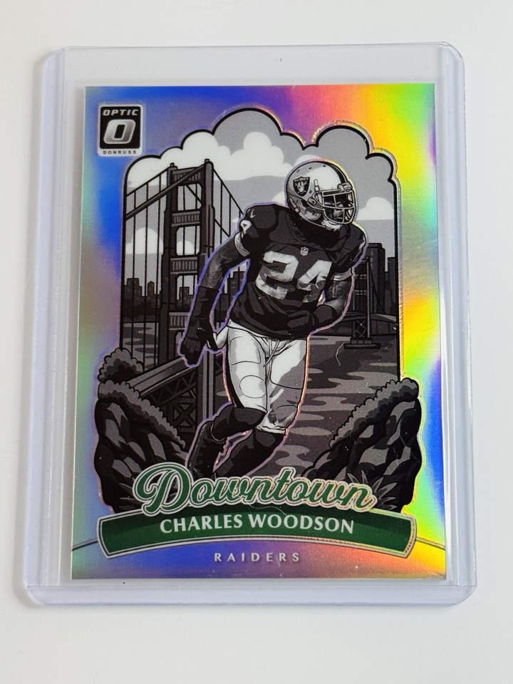2025 Donruss Optic Downtown #1 Charles Woodson Raiders SSP- Case Hit ...