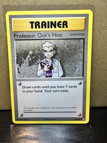 Professor Oak's Hint - 84/108 - Evolutions - XY - Uncommon - Pokémon ...