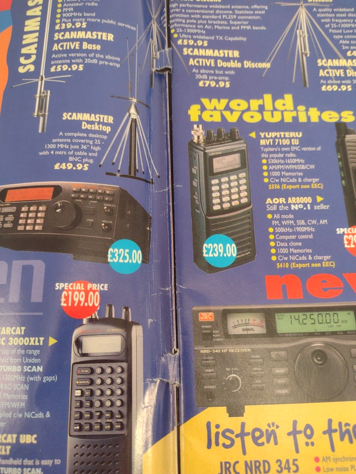 Shortwave Magazine May 1997 British Receiver Scanner Interface Radio | eBay