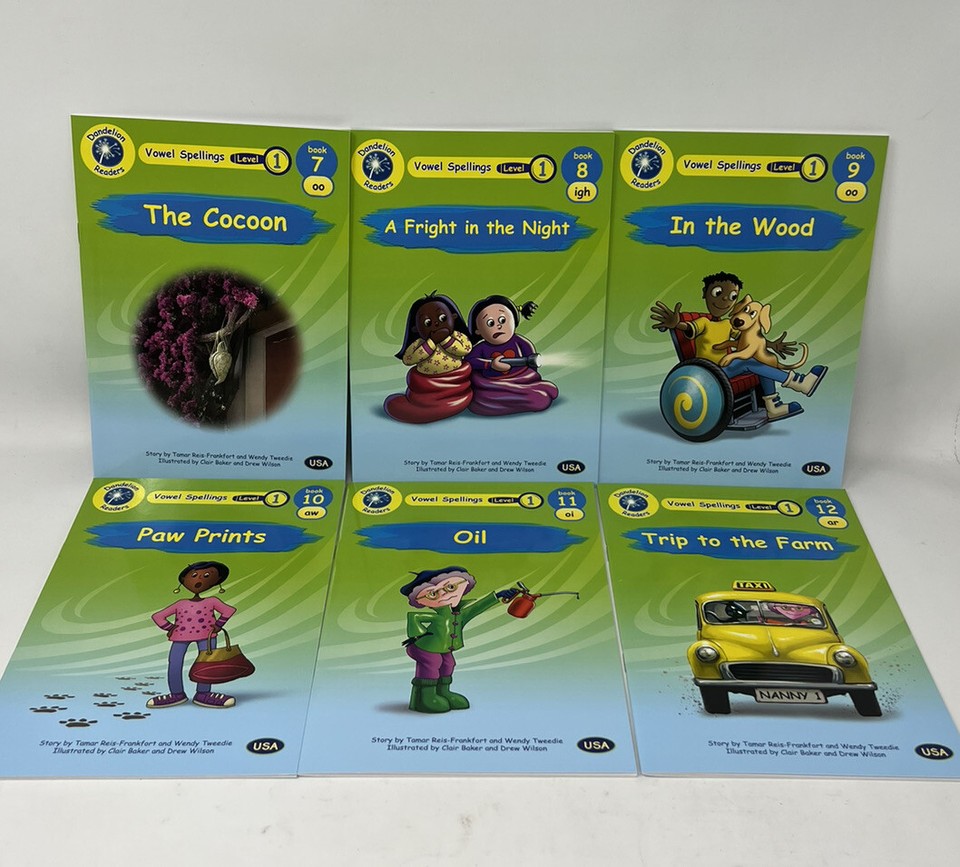 DANDELION READERS Level 1 - The Mail - 12 Book Set Phonic Books 2022 ...