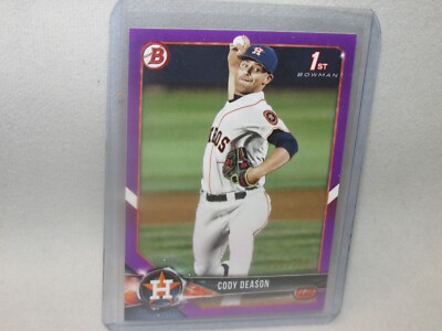 Cody Deason * 2018 Bowman Draft * 1st Bowman * Purple 226/250 | eBay
