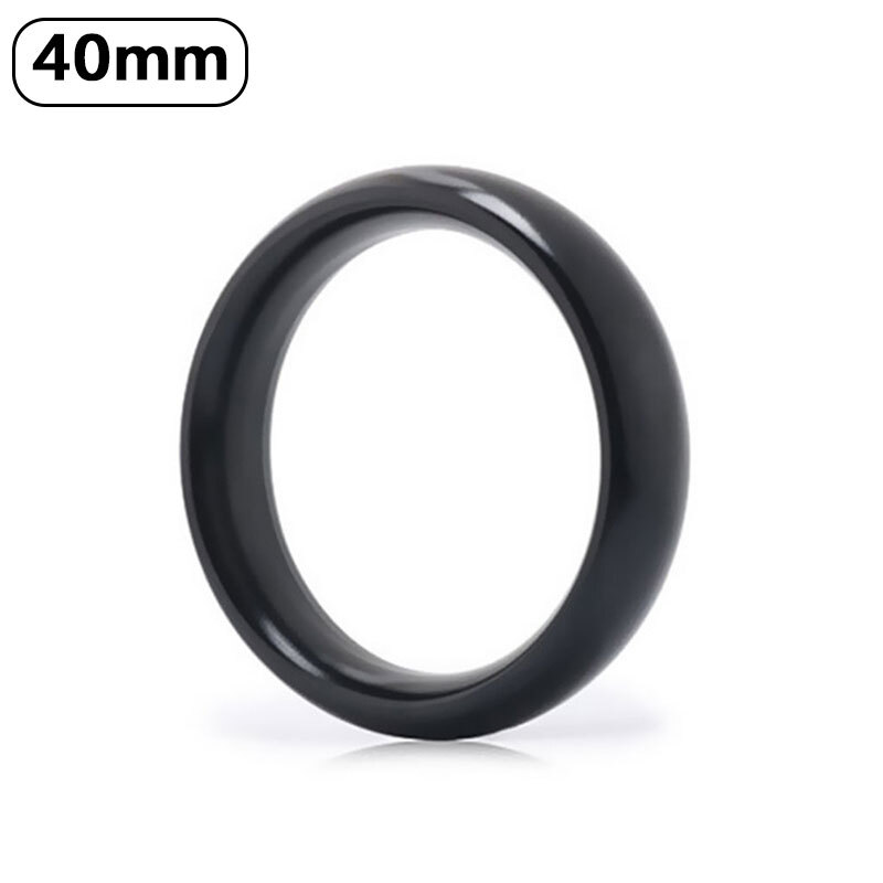 Stainless Steel Metal Silver Cock Ring For Men Glans Penis Erection ...