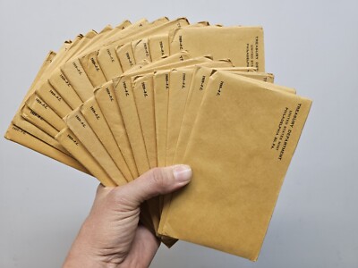 EMPTY 1959 Proof Set ENVELOPE ONLY 25pcs Not Perfect But Fairly Clean ...