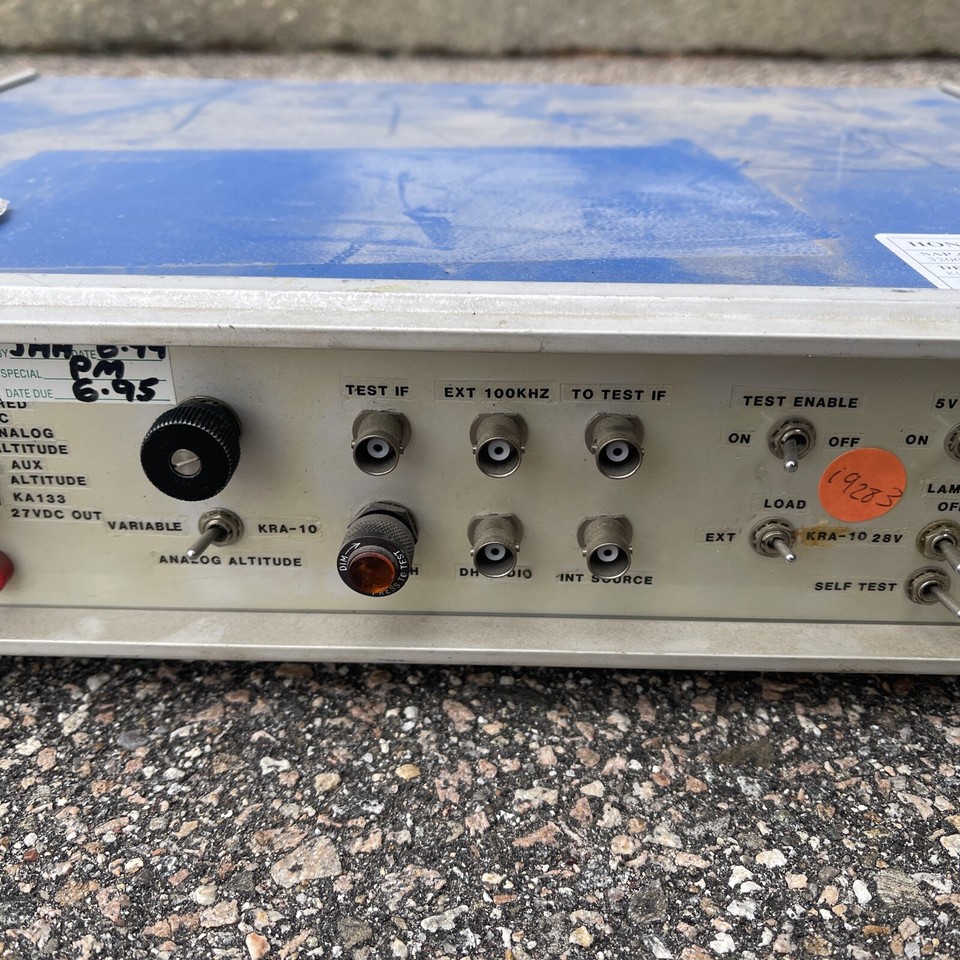 Bendix King KRA-10 KI250 KA133 Test Panel Avionics Simulator | eBay
