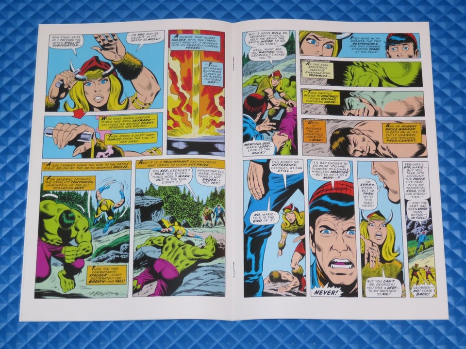 Incredible Hulk #181 Facsimile Cover Marvel Reprint Interior 1st ...