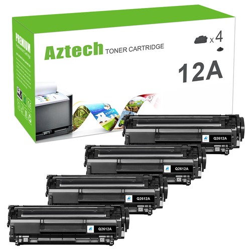 Toner Cartridge Compatible For HP 12A Q2612A Laserjet 1012 1022 1018 ...