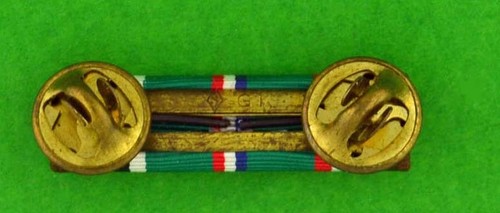 WWII European Theater Ribbon Bar & Arrowhead Device D-Day Marketgarden ...