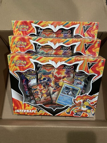 3x Pokémon TCG: Infernape V Boxes 820650851193 | eBay